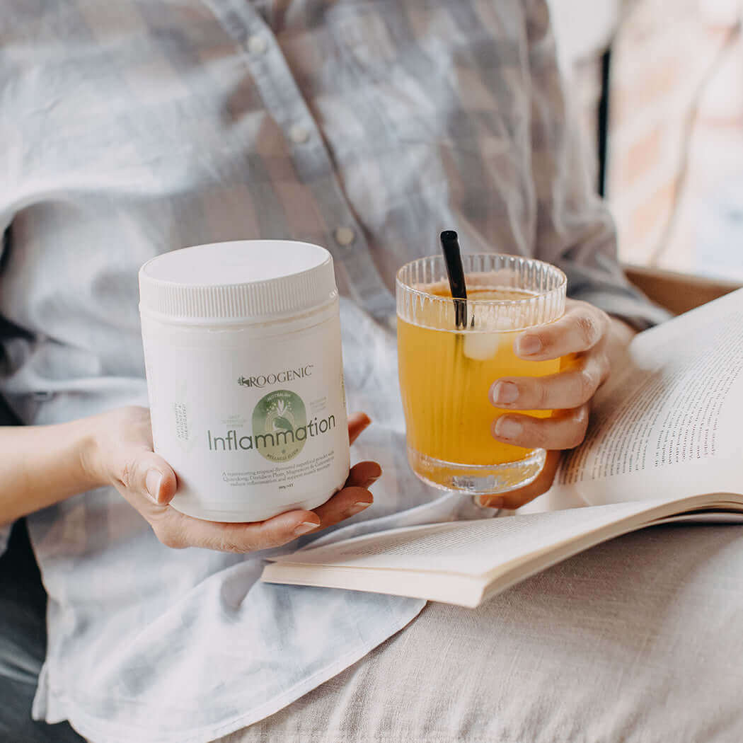 Anti-Inflammation Bundles | Inflammation Tea & Powder Set | Roogenic