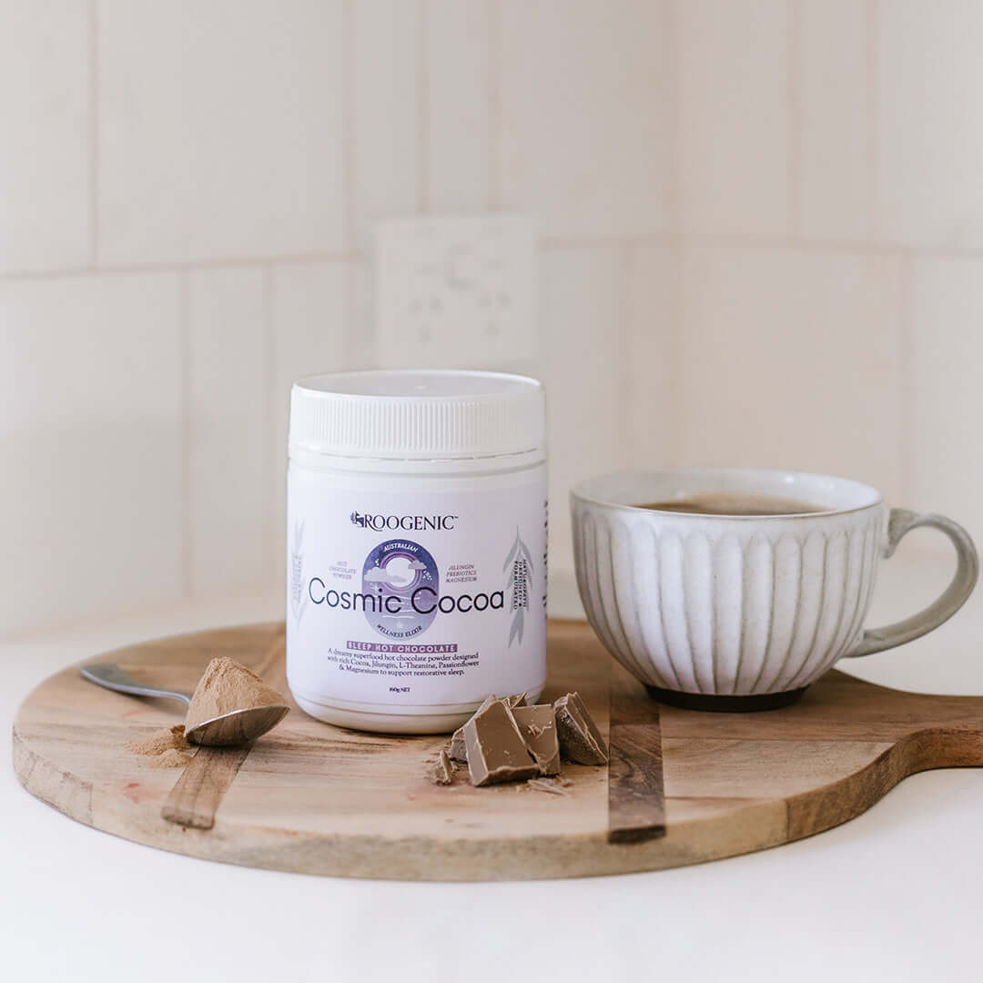 Celestial Sleep Bundle – Relax and Unwind with Celestial Sleep Tea & Cosmic Cocoa – Roogenic