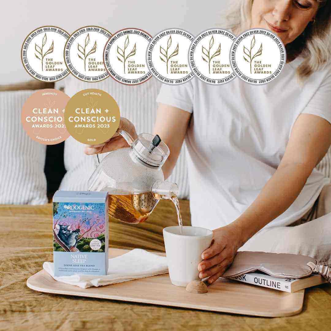 Sleep Tea (Berry) - Australia's Best Natural Sleep Aid – Roogenic
