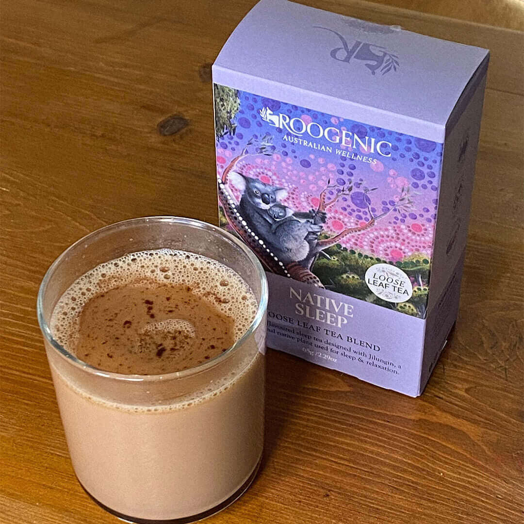 Dreamy Moon Milk Recipe with Native Sleep Tea | Roogenic