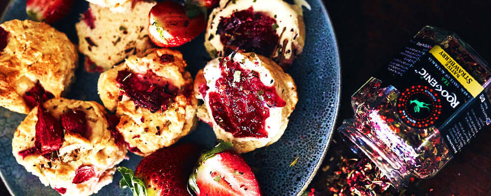 Native Strawberry Scones – Roogenic