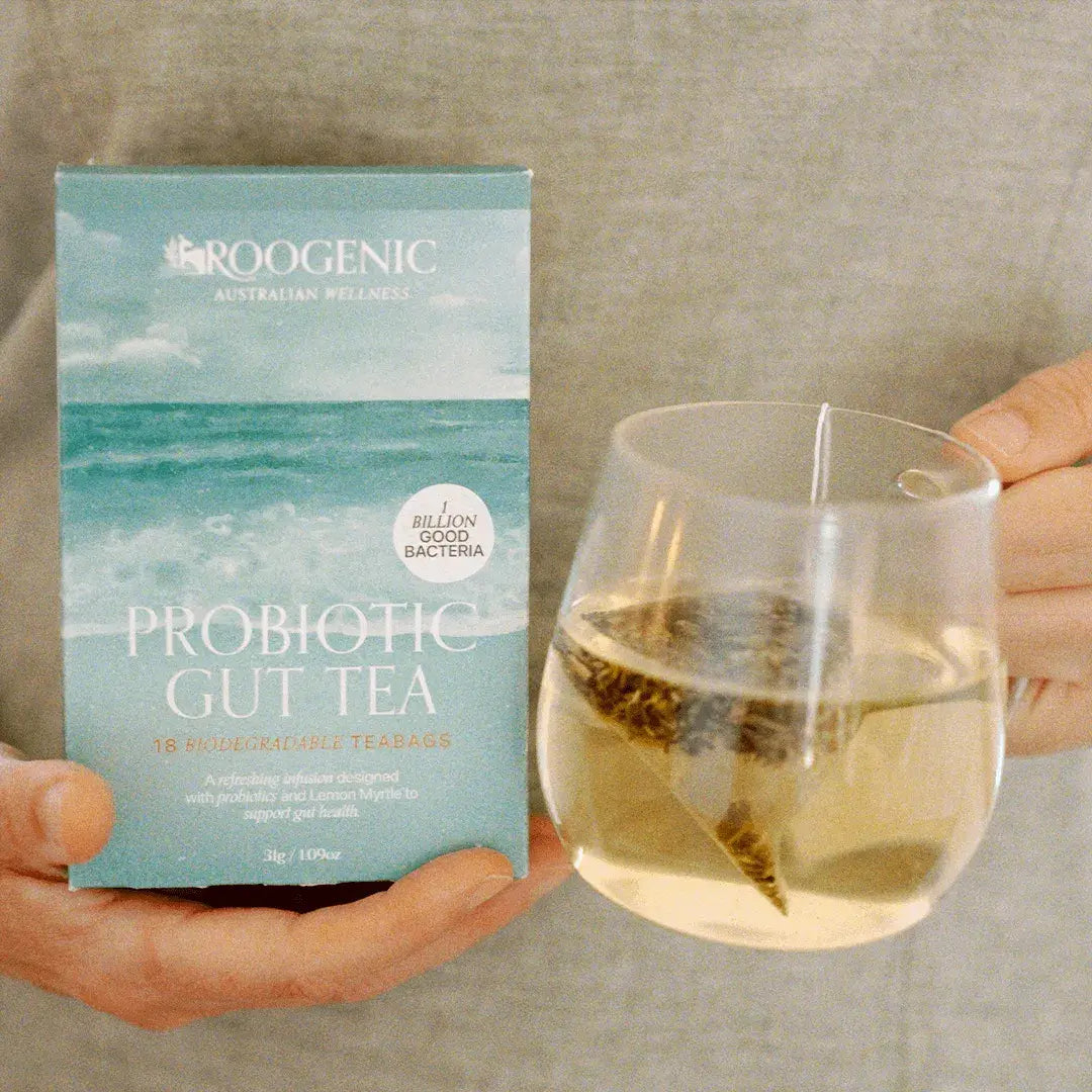 Probiotic Gut Tea – Native Blend for Digestive Wellness – Roogenic
