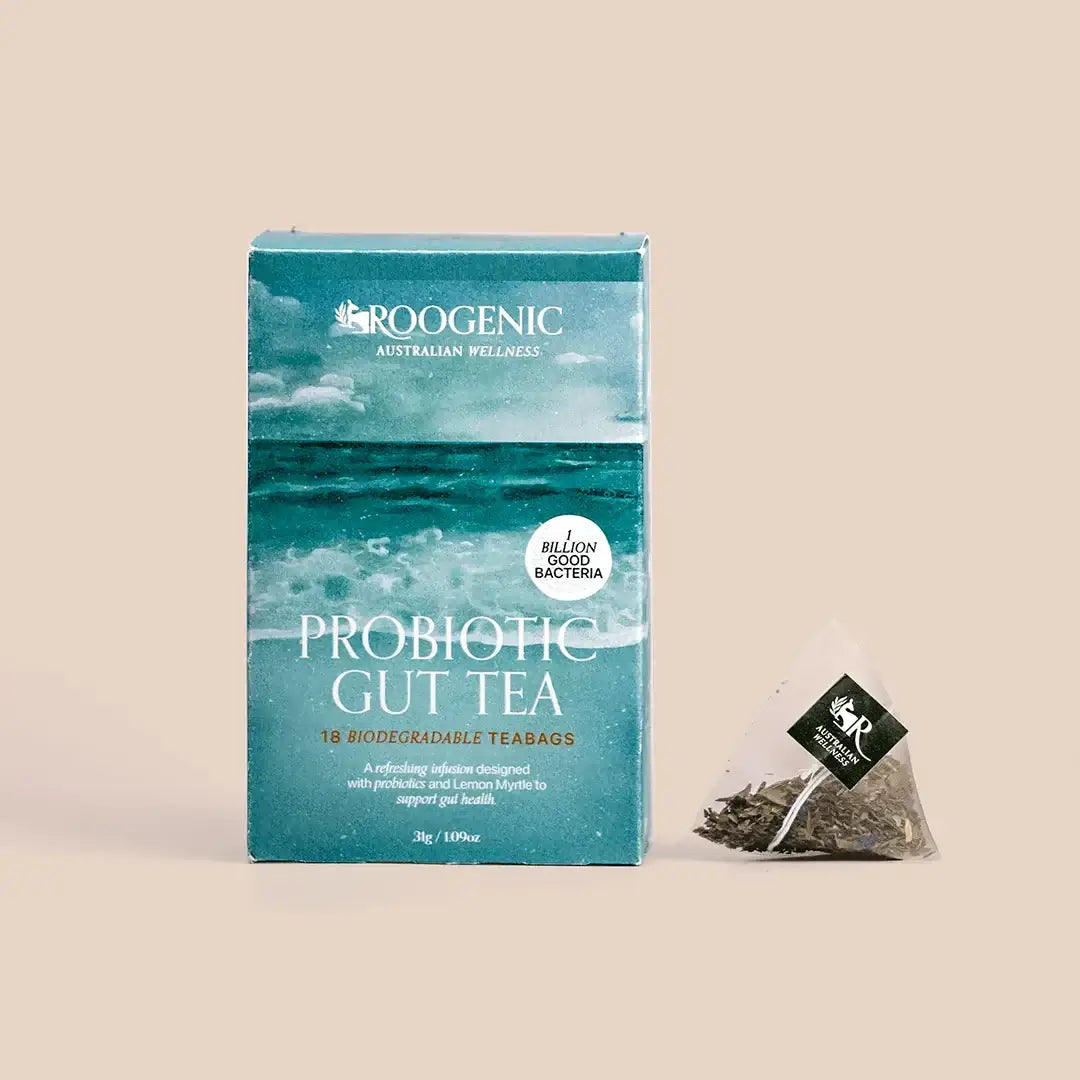 Probiotic Gut Tea – Native Blend for Digestive Wellness – Roogenic