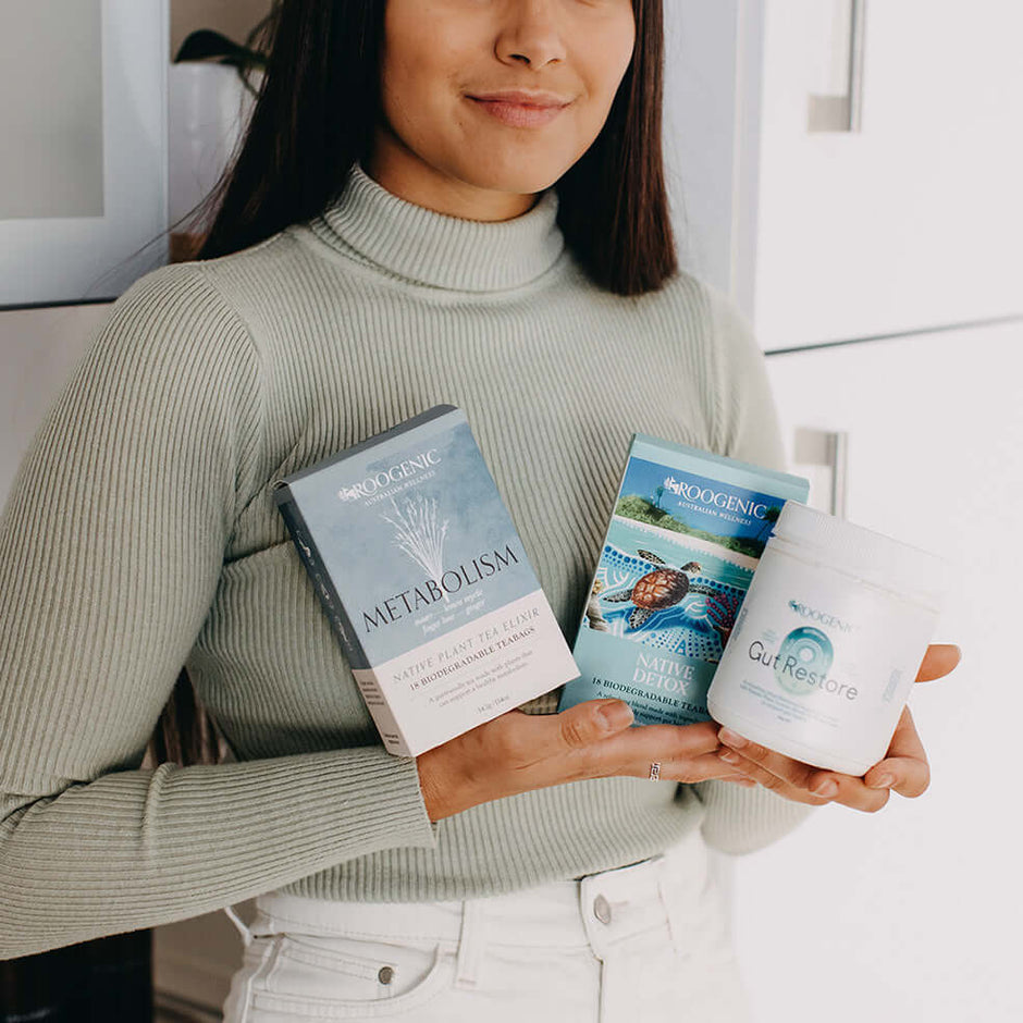 Gut Health Teas & Powders | Roogenic Gut Health