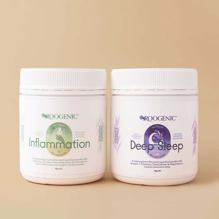Roogenic Recovery Powder Bundle | Natural Sleep and Inflammation Support