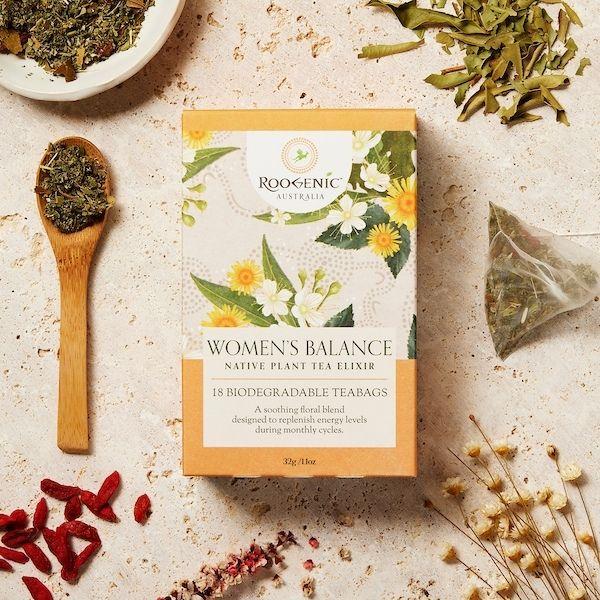 Native Australian PMS Tea Remedy | Roogenic Women's Balance Tea